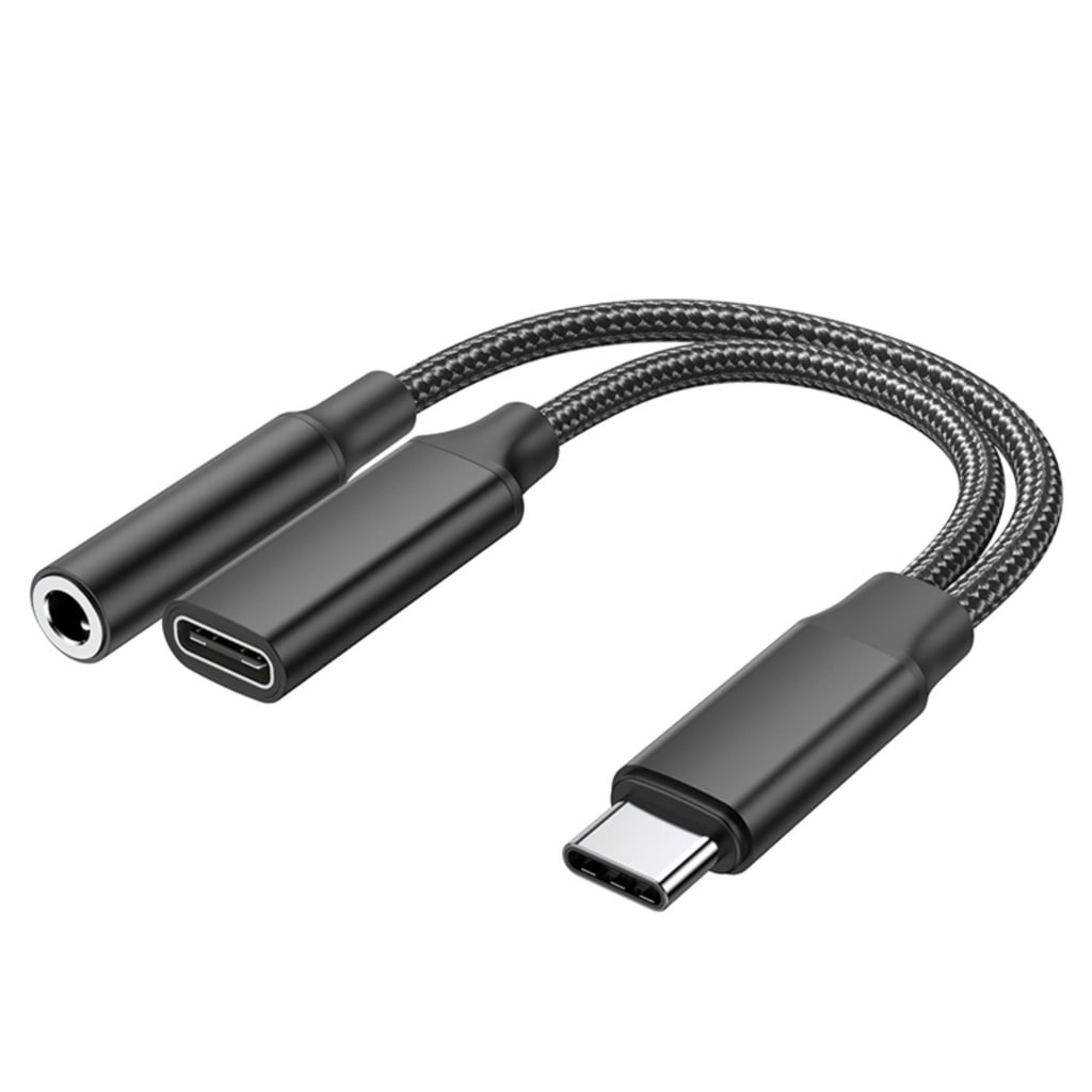 ROZYARD USB C To 3.5mm Adapter Converter With 60W Fast Charge ...