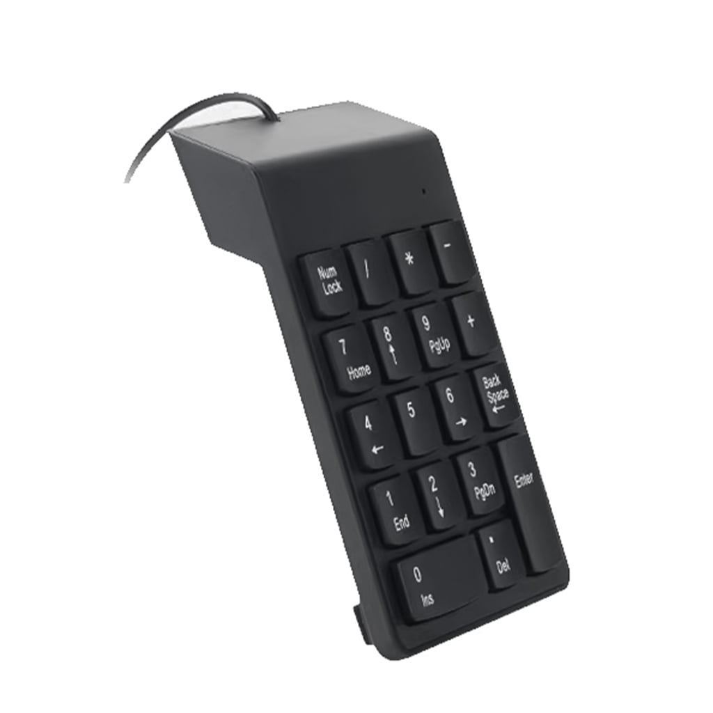 ROZYARD USB Corded Numpad Ergonomic Keyboard For Fast And Accurate ...
