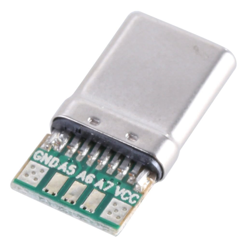 ROZYARD USB Port 2.0 Connector Replacement Solder Adapter USB 4Pin/Type ...