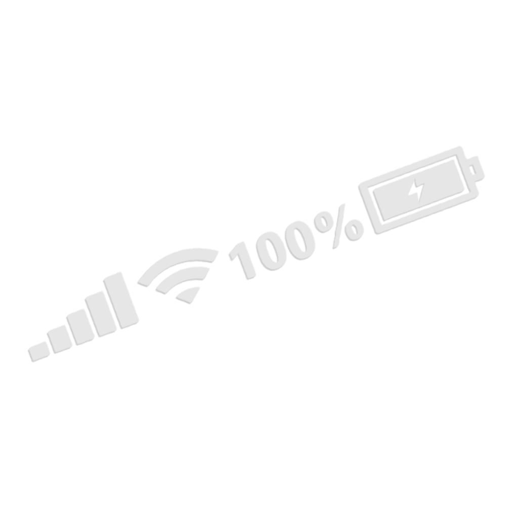 ROZYARD Upgrades WiFi Signal Car Sticker Displays Creative Car Decal ...