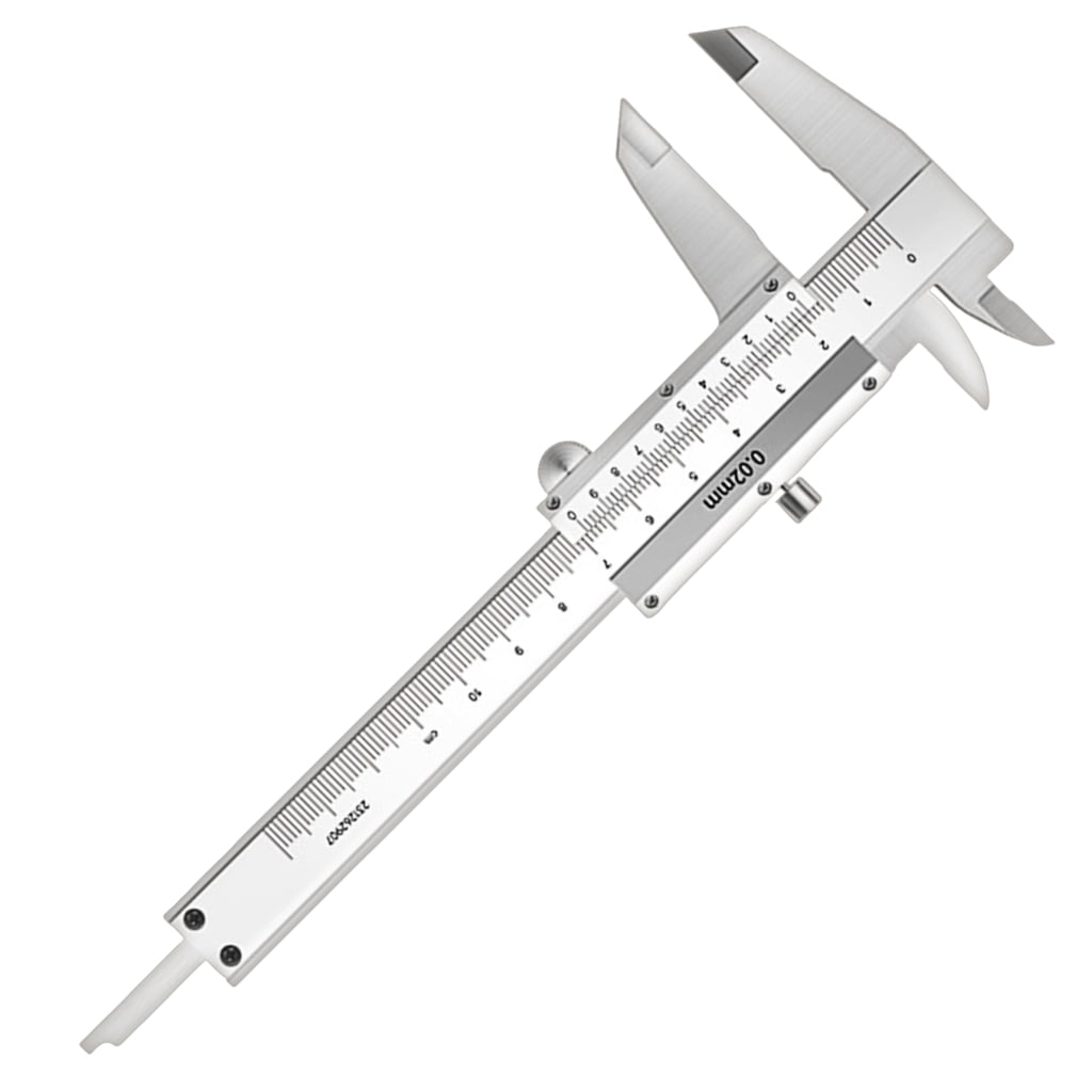 ROZYARD Vernier Caliper for Jewelry Coin Gemstones 0-100mm Stainless ...