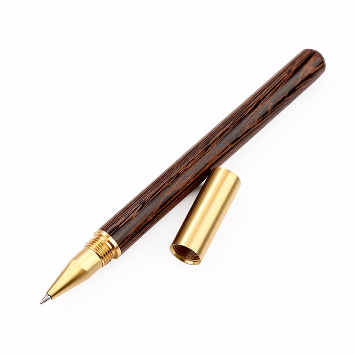 ROZYARD Vintage Ballpoint Pen 0.5mm Point Wood Body for Writing ...