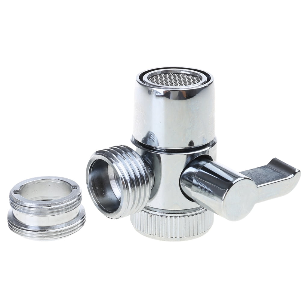 ROZYARD Water Tap Connector LeakProof Faucet Diverter Valves Alloy Sink ...