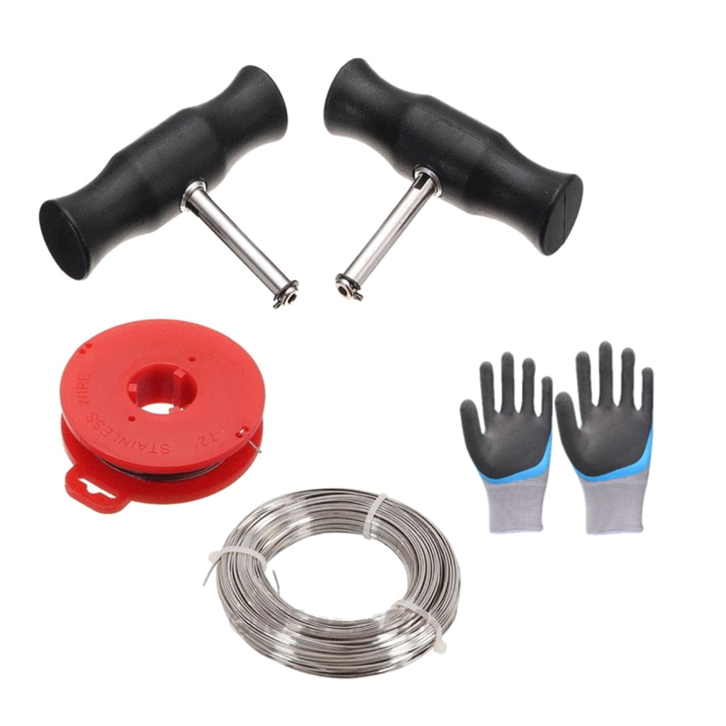 ROZYARD Windshield Cut Out Wire Car Windshield Repair Removal Tool Kit ...