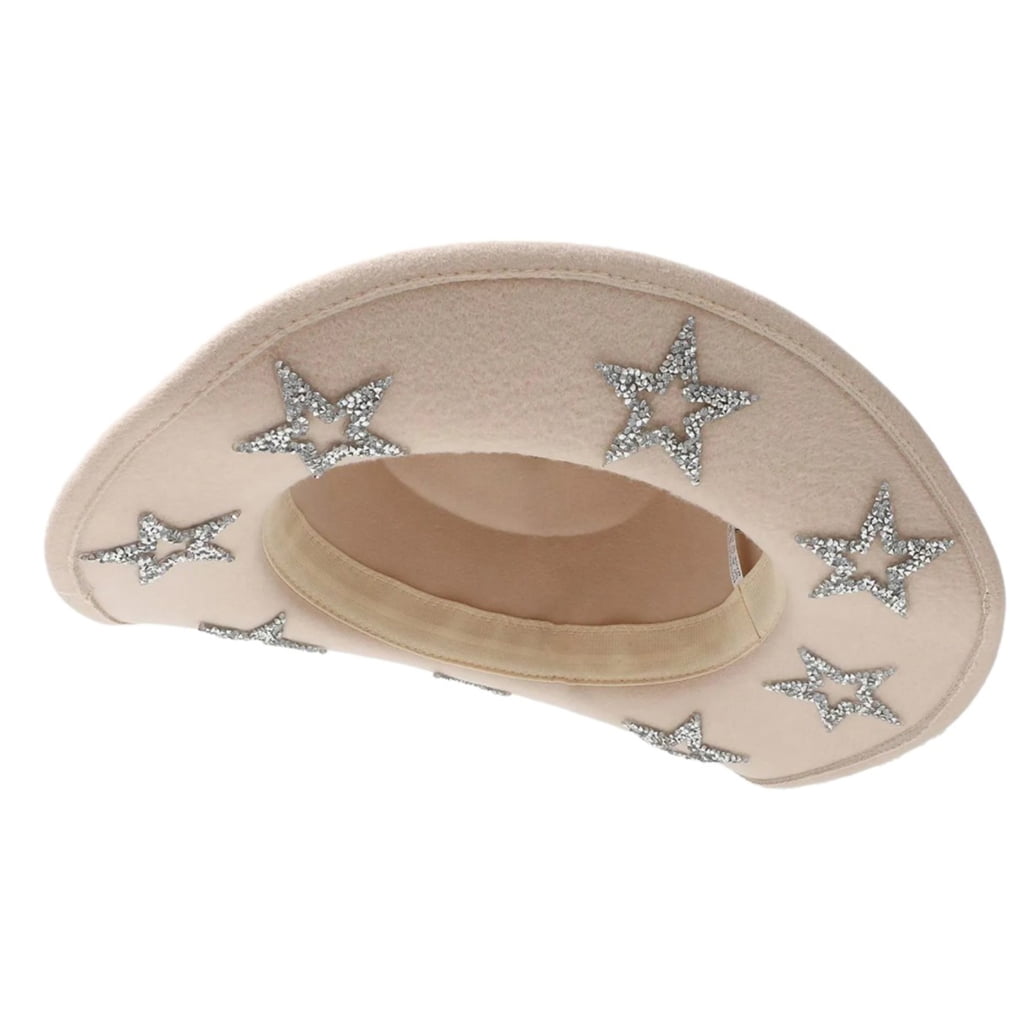 ROZYARD Women Bridal Shower Cowgirl Hat Carnivals Party Hat Stage Show ...