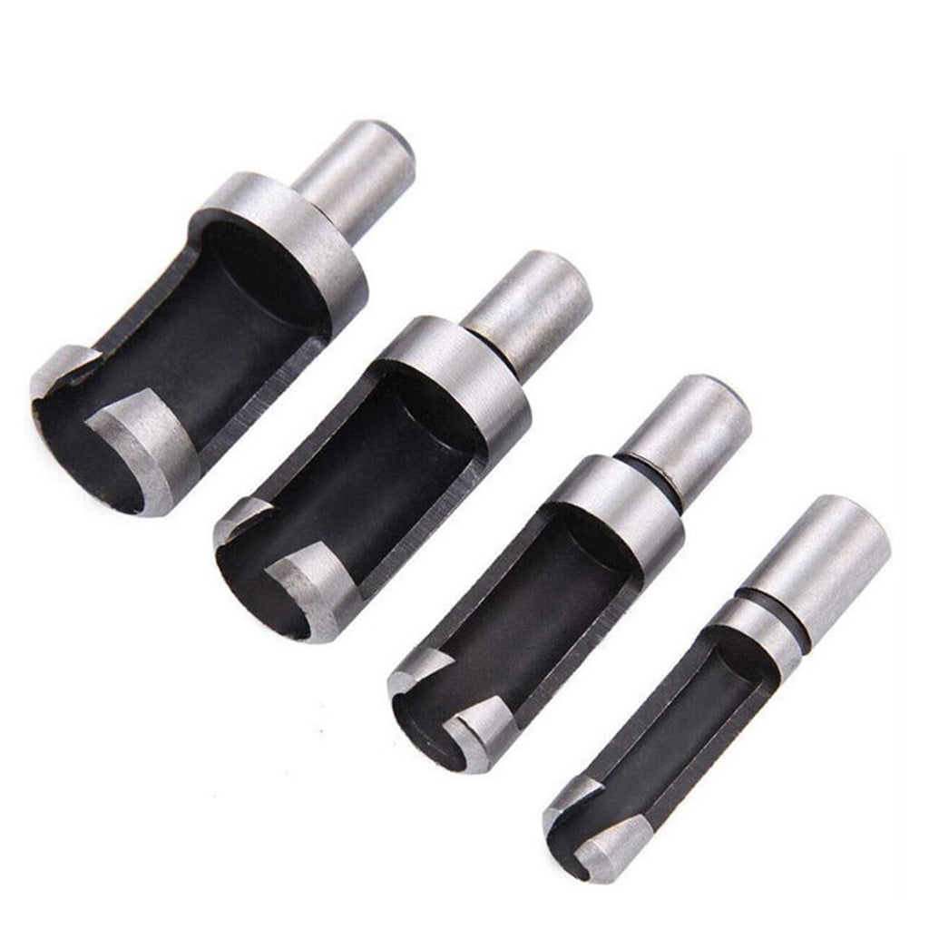 ROZYARD Wood Plug Cutter Straight and Taper Claw Drill Bit Set for ...