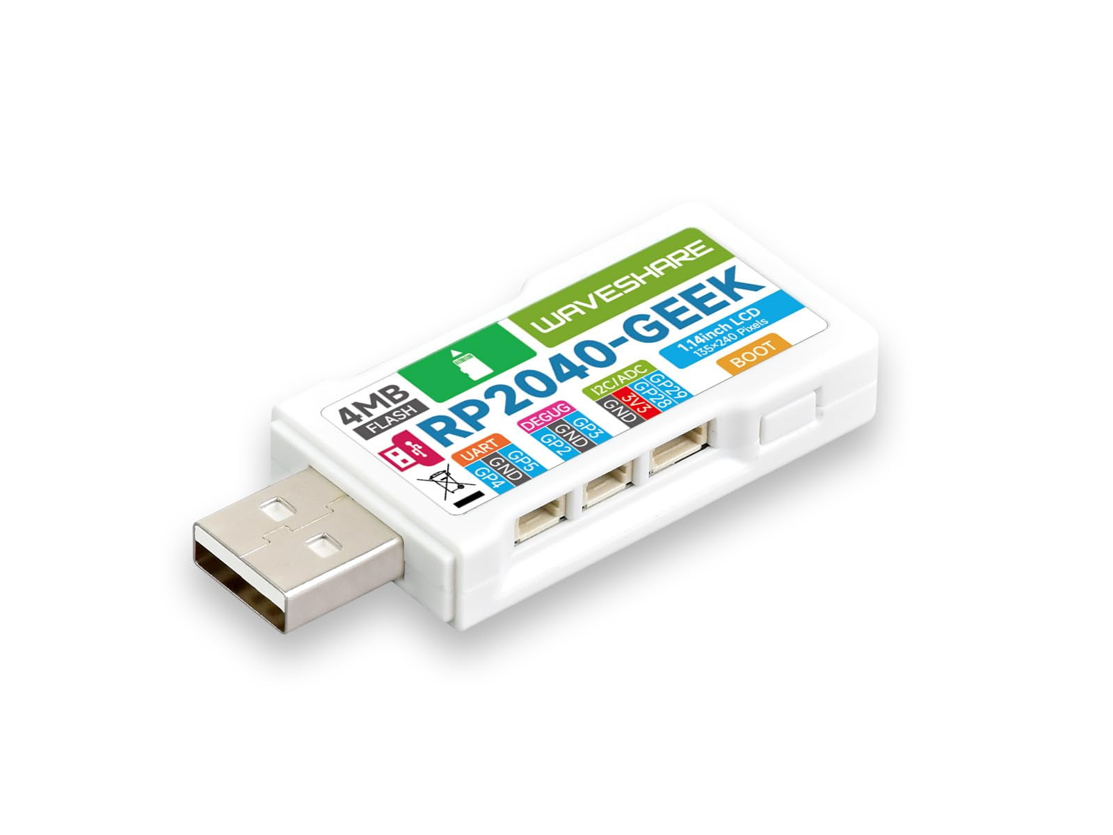 RP2040-GEEK Development Board Based RRF12 On Raspberry Pi ...