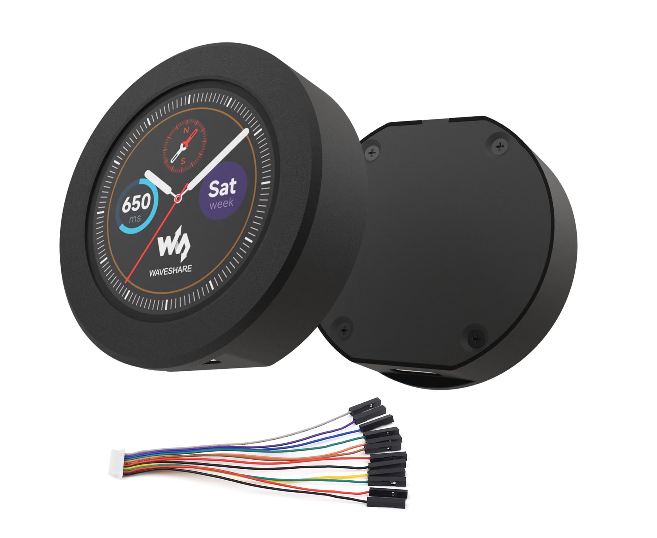 RP2040 MCU Board Onboard SSF20 1.28inch Round Touch with CNC Metal Case ...