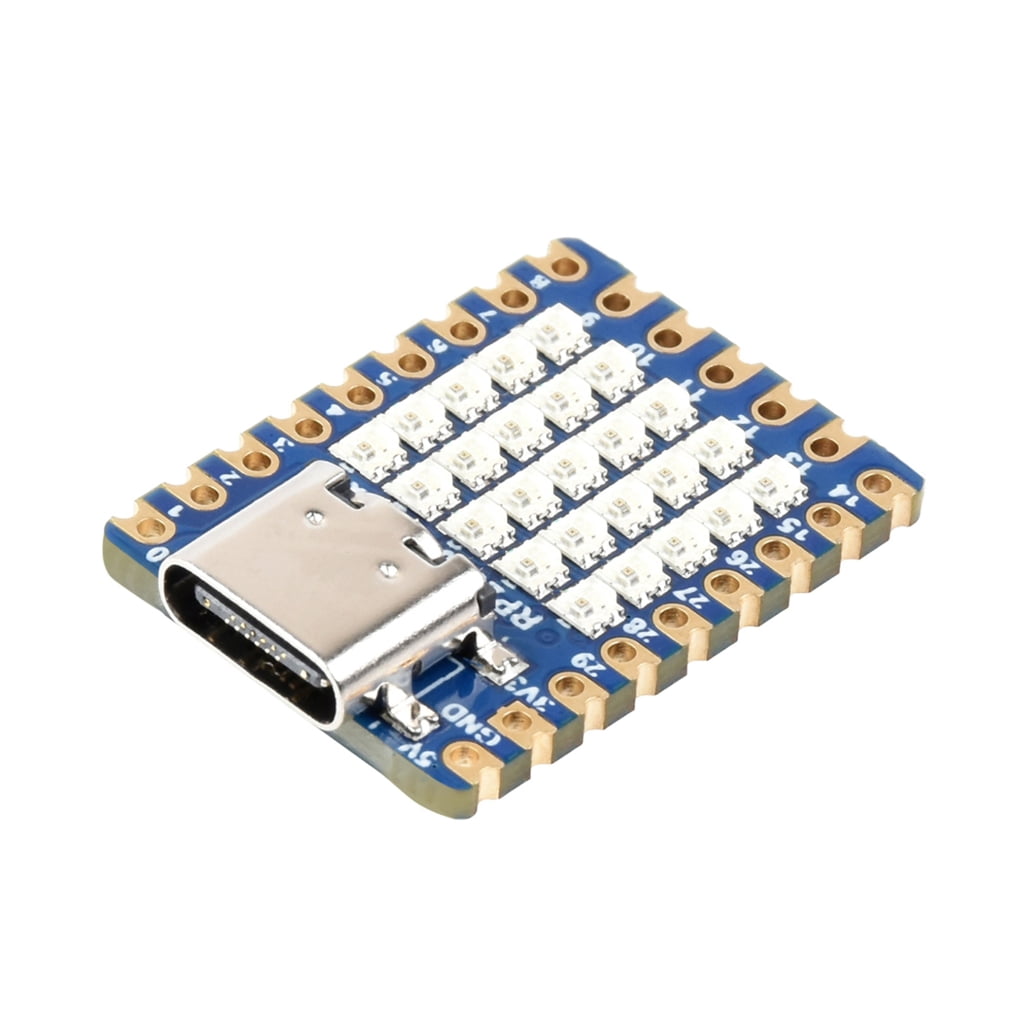 RP2040 Raspberry Development Board Microcontroller 5x5 LED - Walmart.com