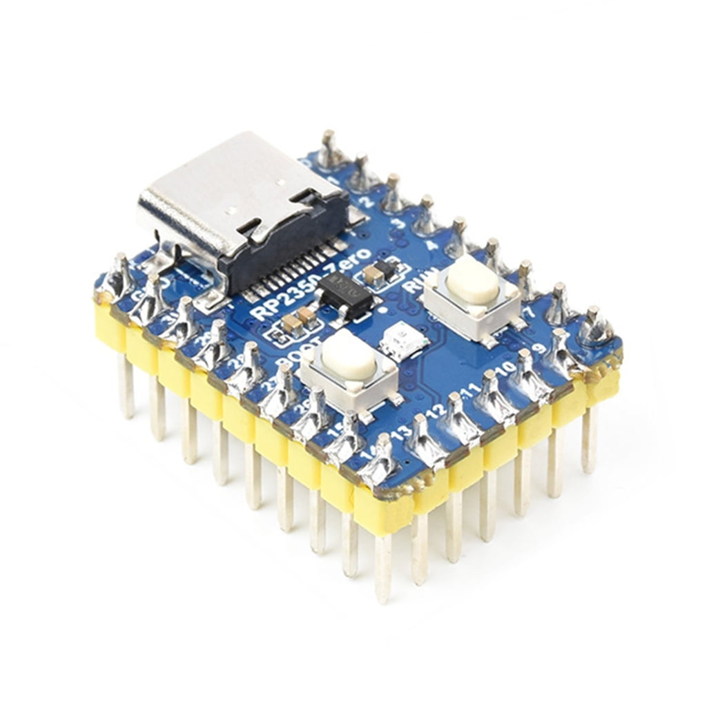 RP2350 Zero Development Module 29 GPIO Pins 12 Programmable I/O States ...