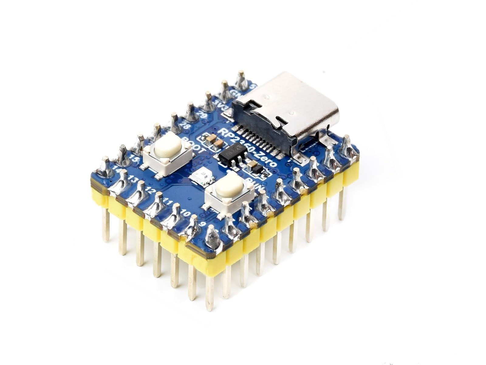RP2350-Zero Mini Development Board SSF20 with Pre-soldered Header,Pico-Like MCU Board Based on ...