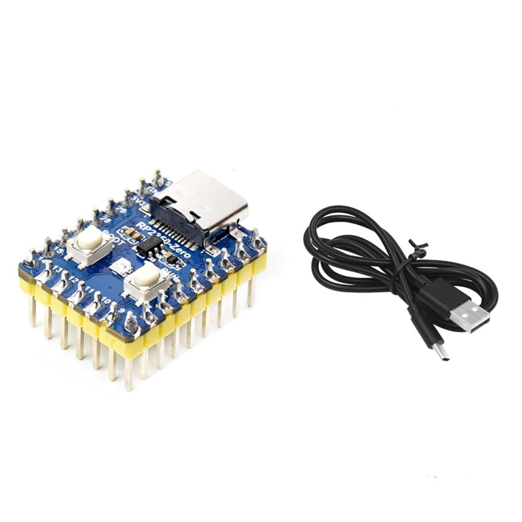 RP2350 Zero Stamp Hole Microcontroller 24 PWM Channels Temperature ...