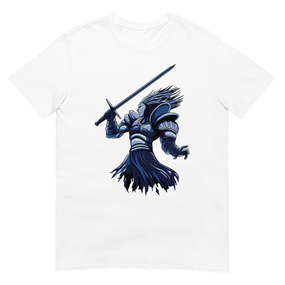 RPG Dark Fantasy Role Playing Game Dice Warrior Graphic Tee Mens Adult ...