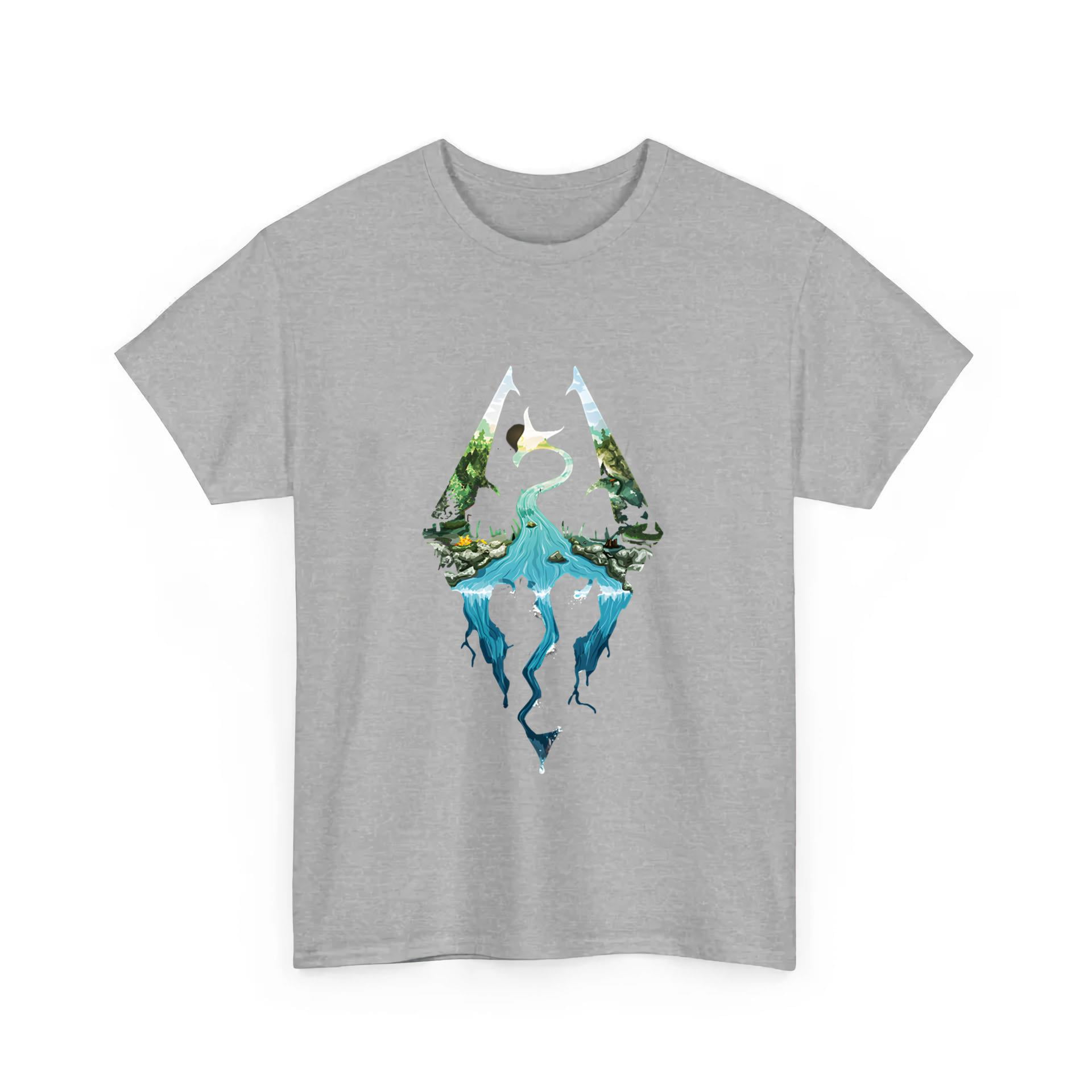 RPG Fantasy T-Shirt – Made in the USA, Black Cotton Tee - Walmart.com