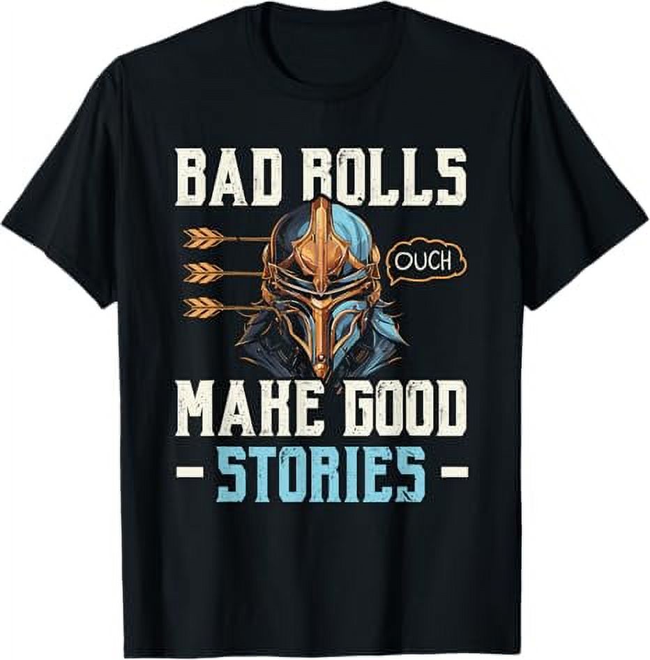 RPG Gaming Role Playing D20 Tabletop Games Funny RPG Gamer T-Shirt ...