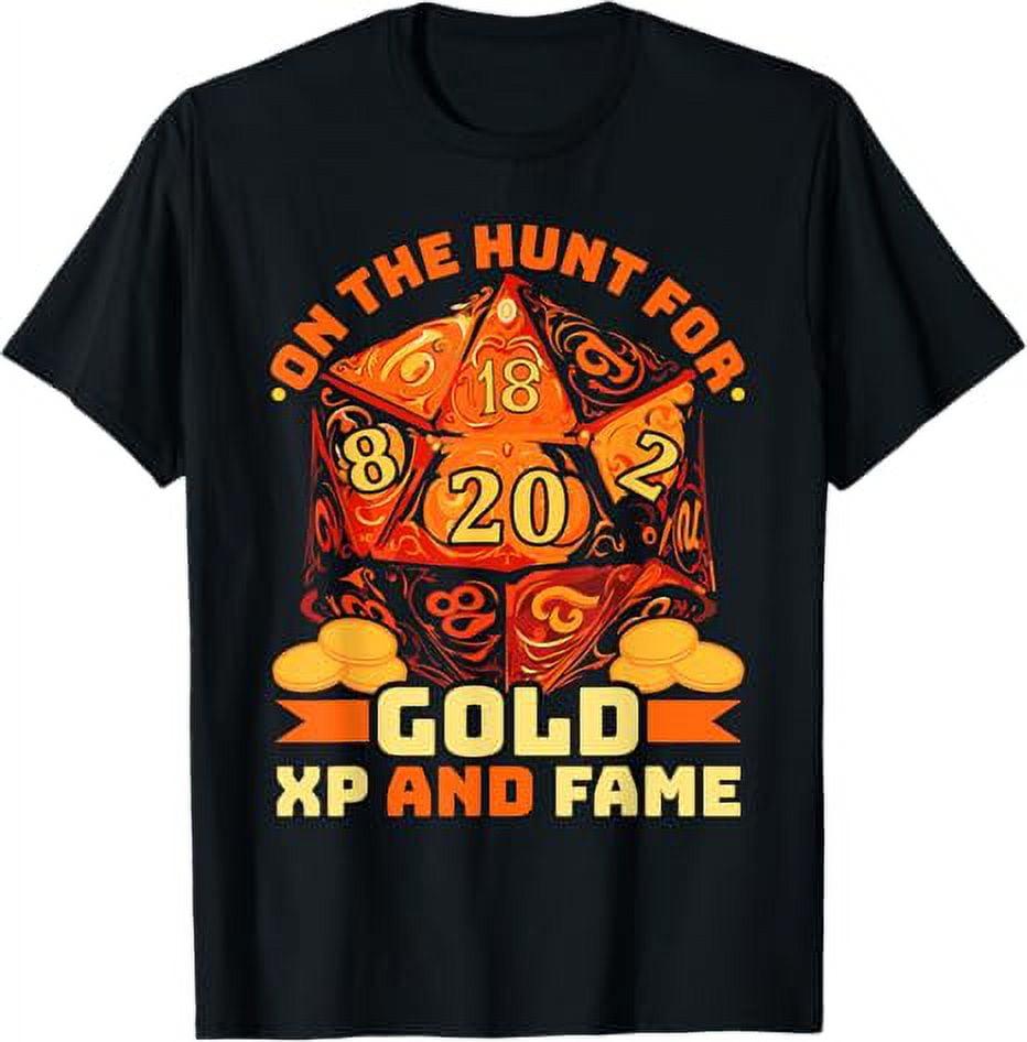 RPG Gaming Role Playing D20 Tabletop Games Funny RPG Gamer T-Shirt ...