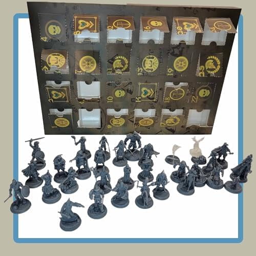 RPG Miniatures Advent Calendar 2024 - Over 30 3D Printed Fantasy Minis ...