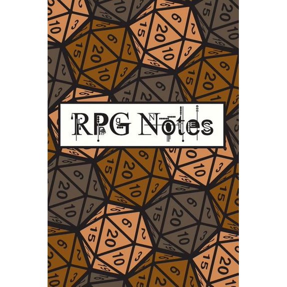 RPG Notes: Journal for Logging Notes and Maps for Your Pen and Paper ...
