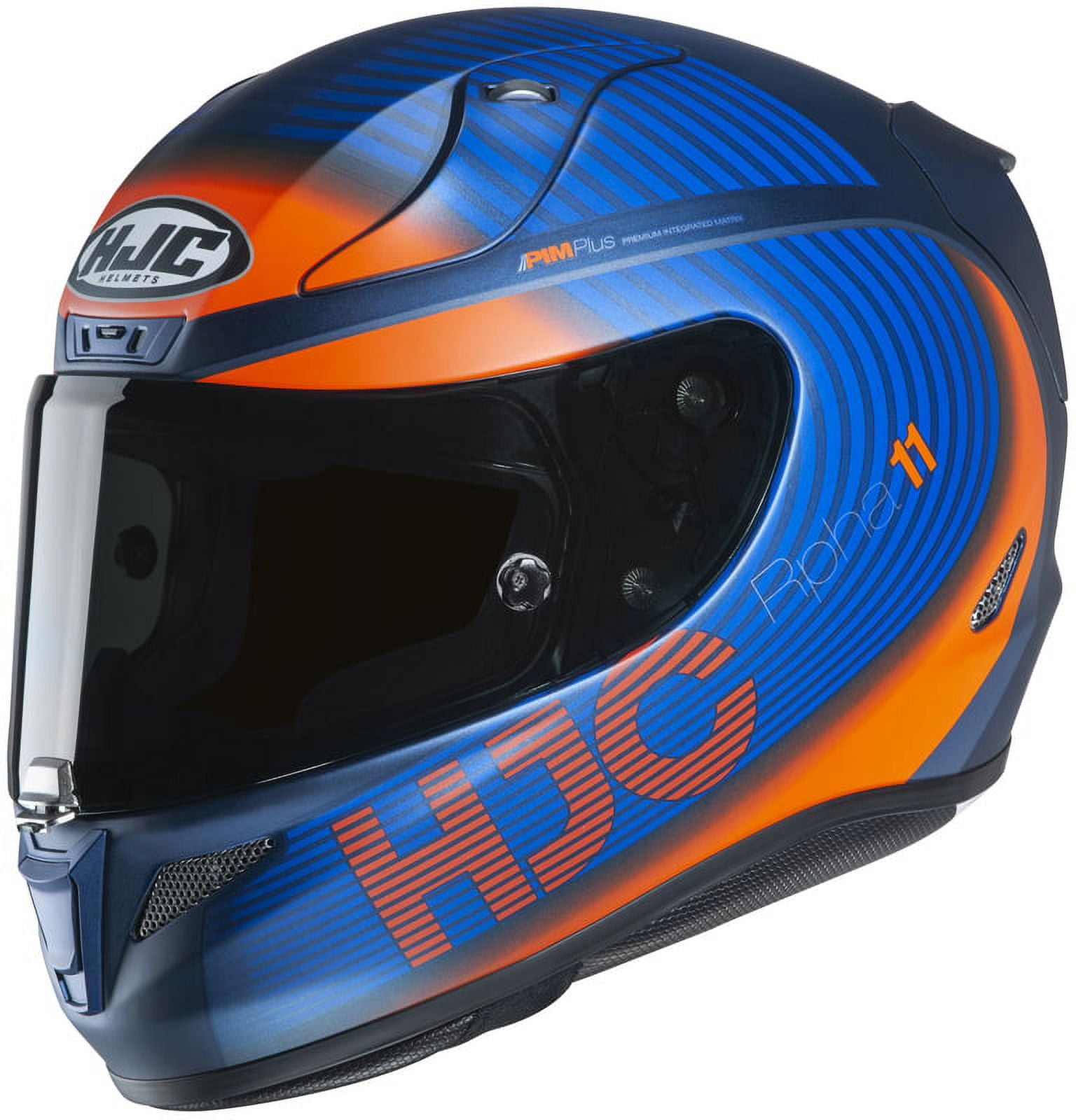 HJC RPHA 11 Pro Bine Motorcycle Helmet Blue/Orange XL - Walmart.com