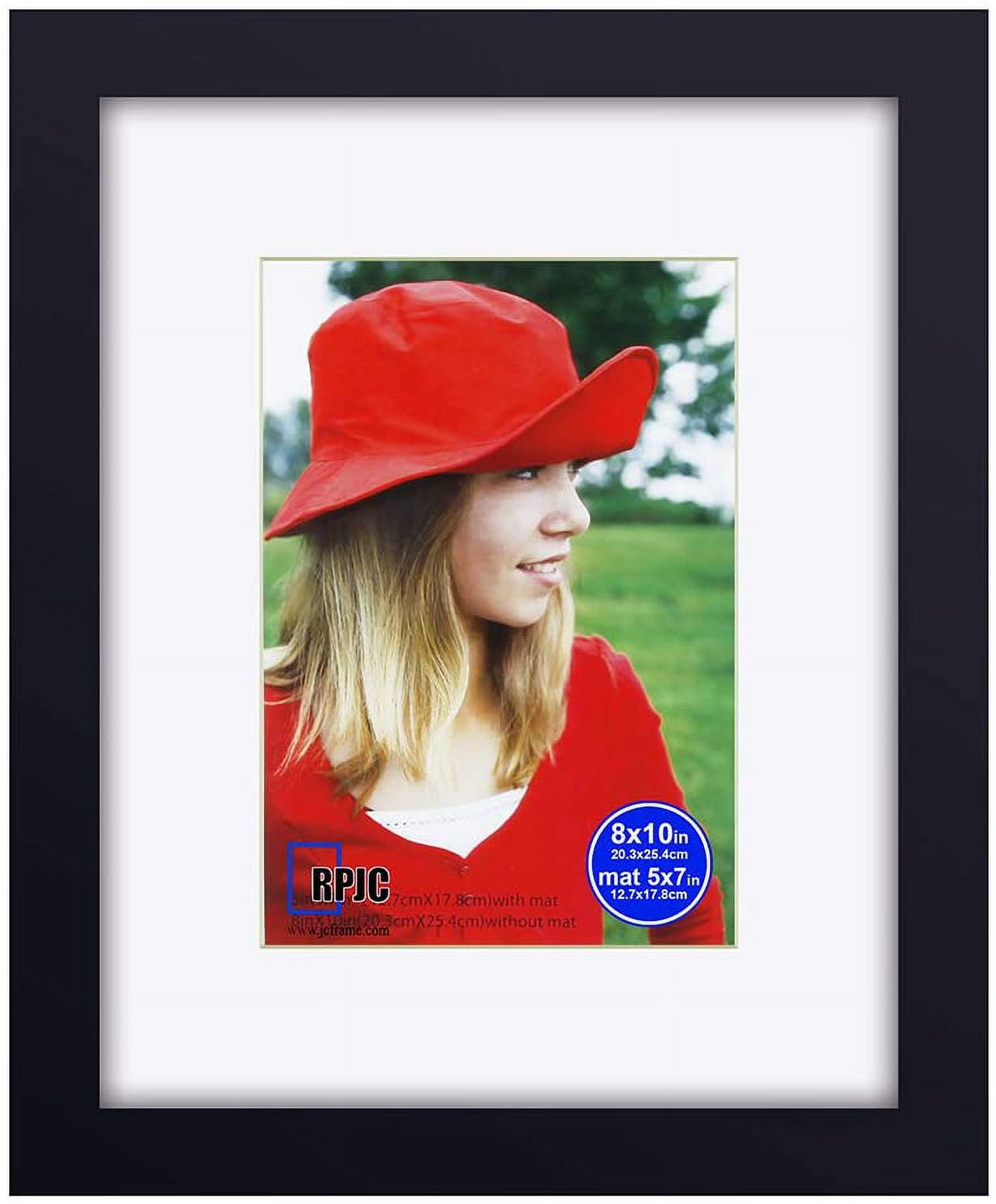 RPJC 8x10 inch Picture Frames Made of Solid Wood and High Definition ...