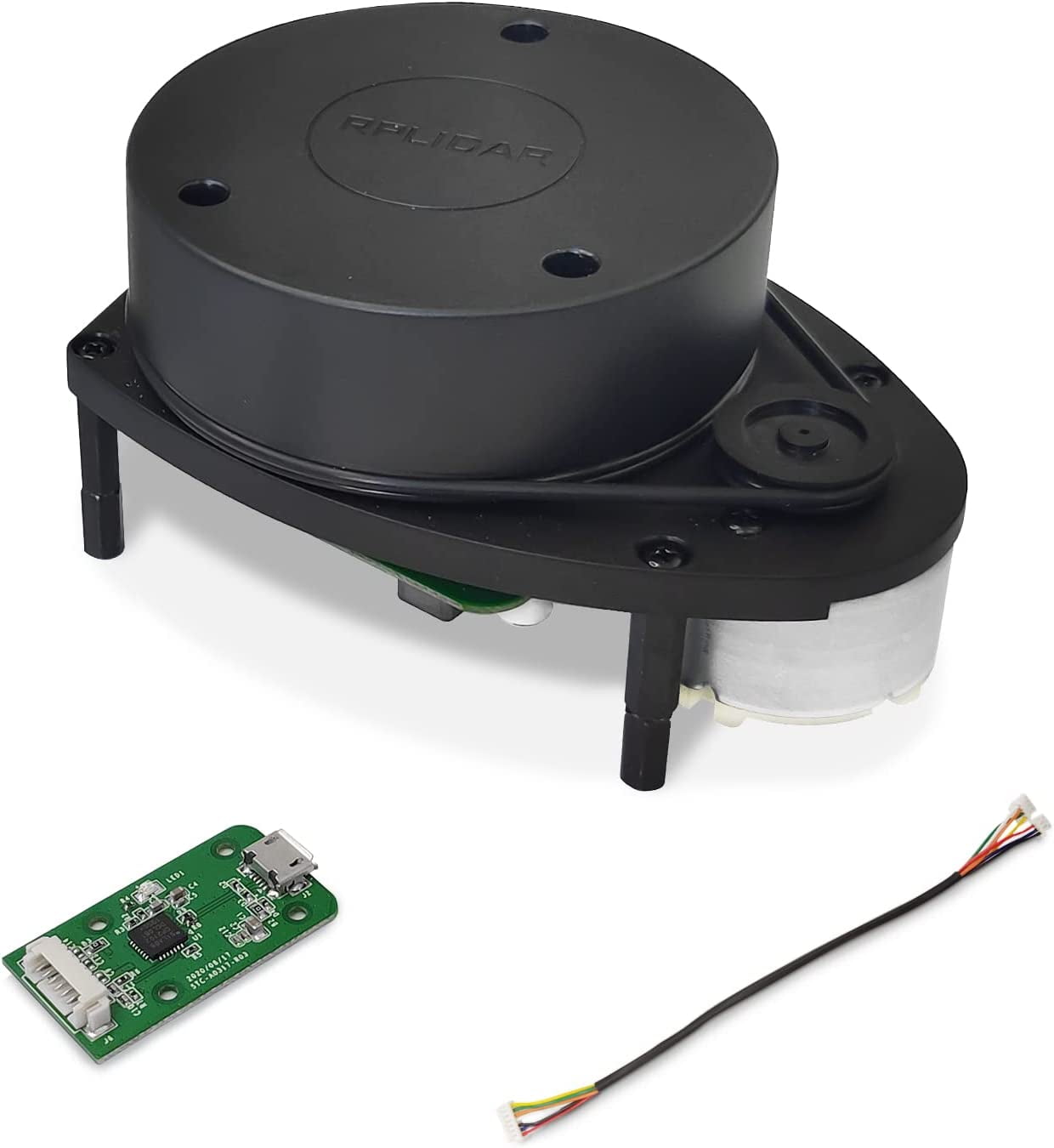 RPLIDAR A1M8 2D 360 Degree 12 Meters Scanning Radius LIDAR Sensor ...