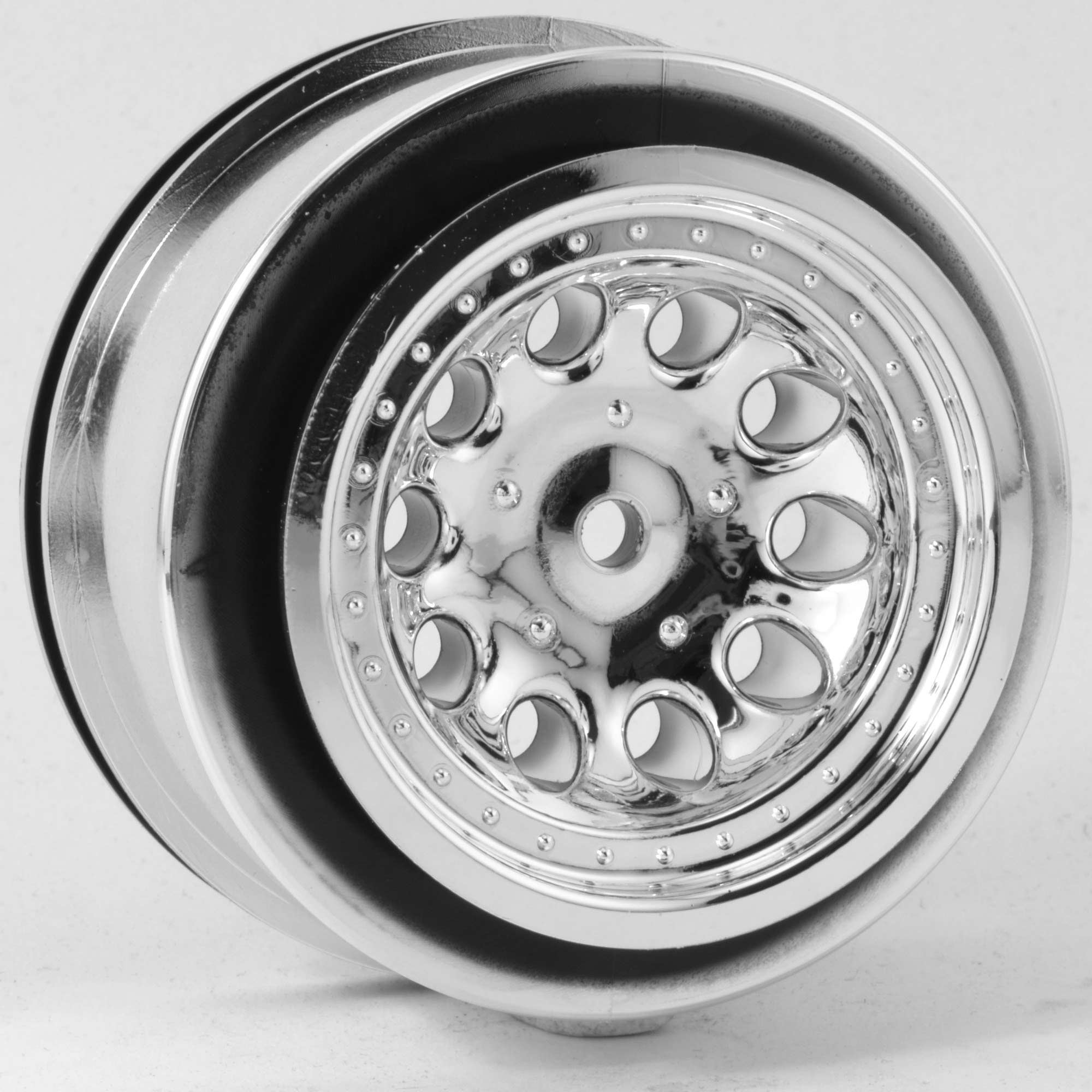 RPM Front Revolver Wheels Chrome2 Slash 2 Wheel Drive RPM82323 RC Tire ...