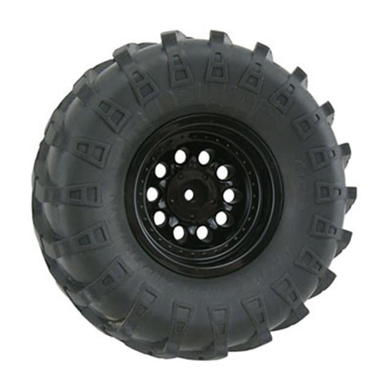 RPM R/C Products 82232 Black 2.2 Revolver Rock Crawler Wheels Wide ...
