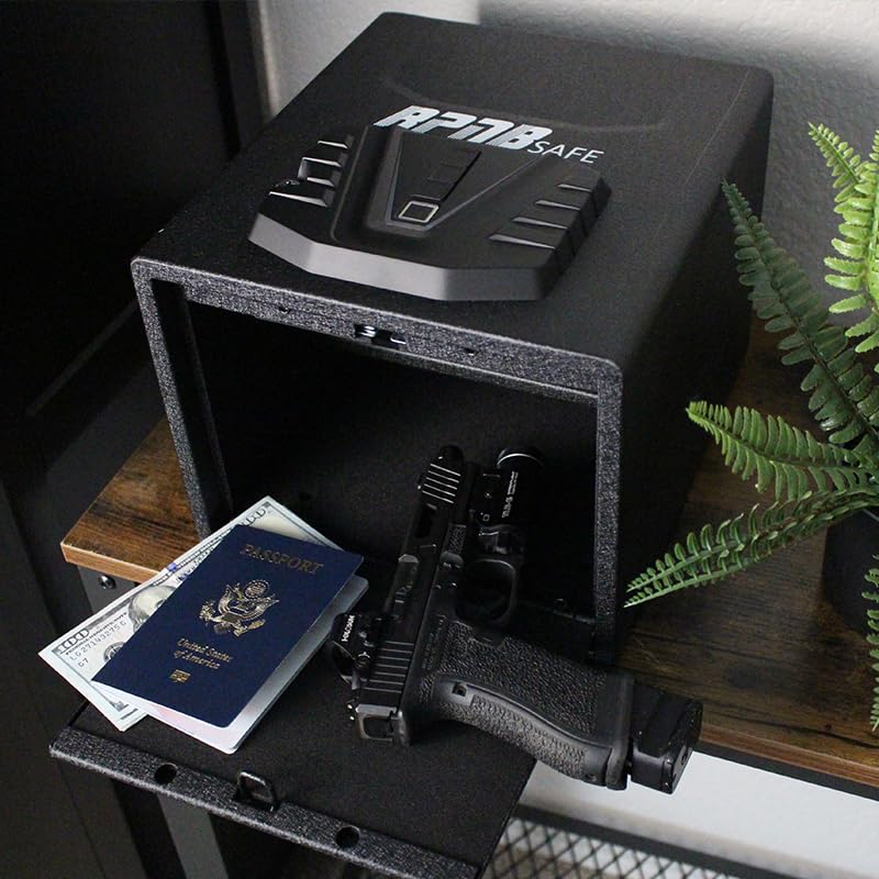 RPNB Gun Safe Lock Box Firearm Pistol Revolver Money Watch Vault 3 ...