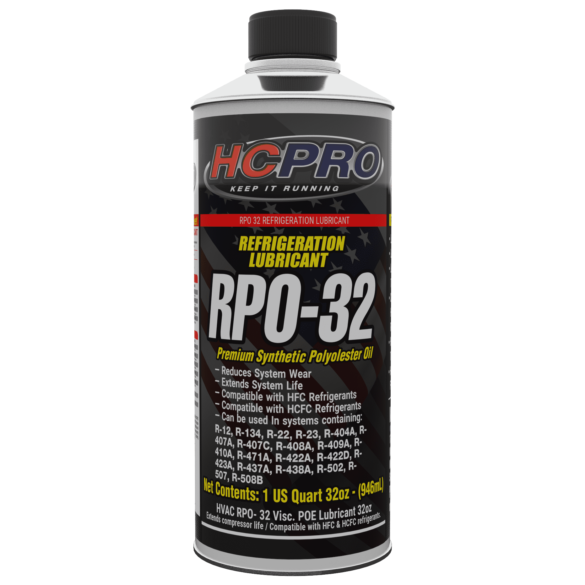 RPO-32 HVAC Refrigeration POE 32 Premium Synthetic Polyolster Lubricant ...