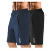 SPX [5 Pack] Men's Athletic Shorts, Dry-Fit for Gym, Workout, Running ...