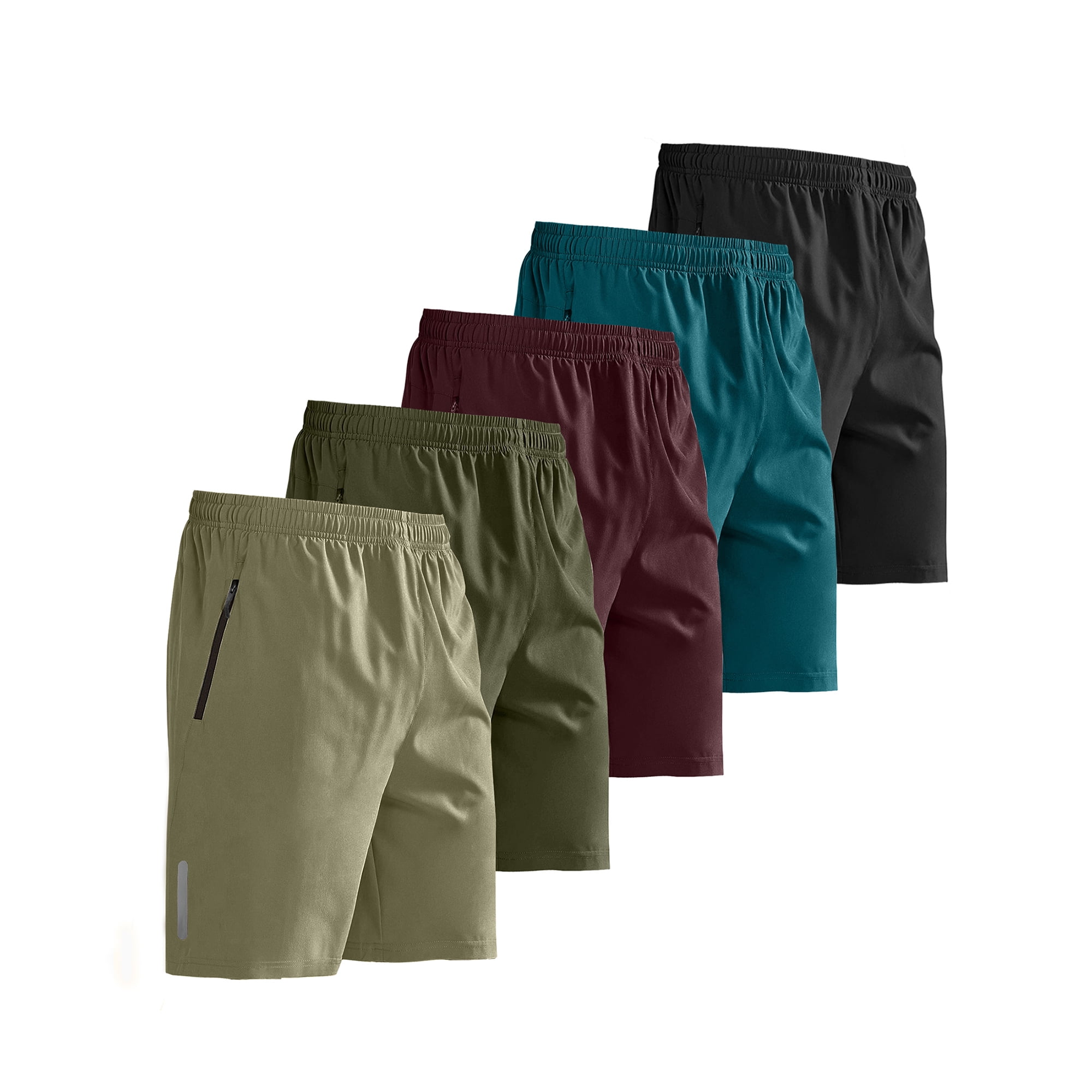 RPOVIG Men's Athletic Shorts Sets Workout Gym Basketball Casual Quick ...