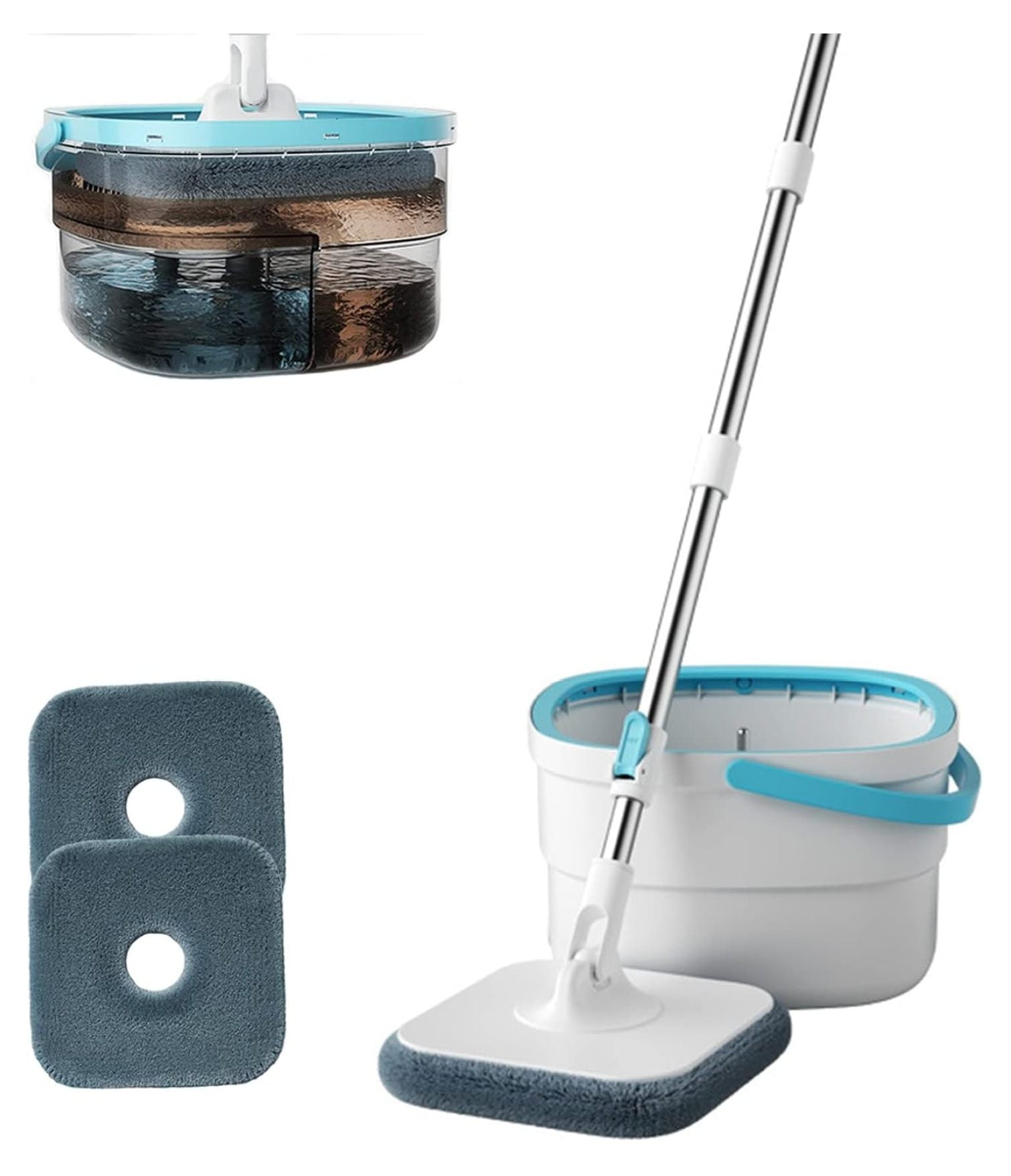 ZZYY Adjustable Bar Stools Set of 2, Bar Height Stools for Kitchen ...