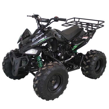 "X-Pro 125cc Gas ATV, Auto Transmission, Electric Start, 19""/18 ...