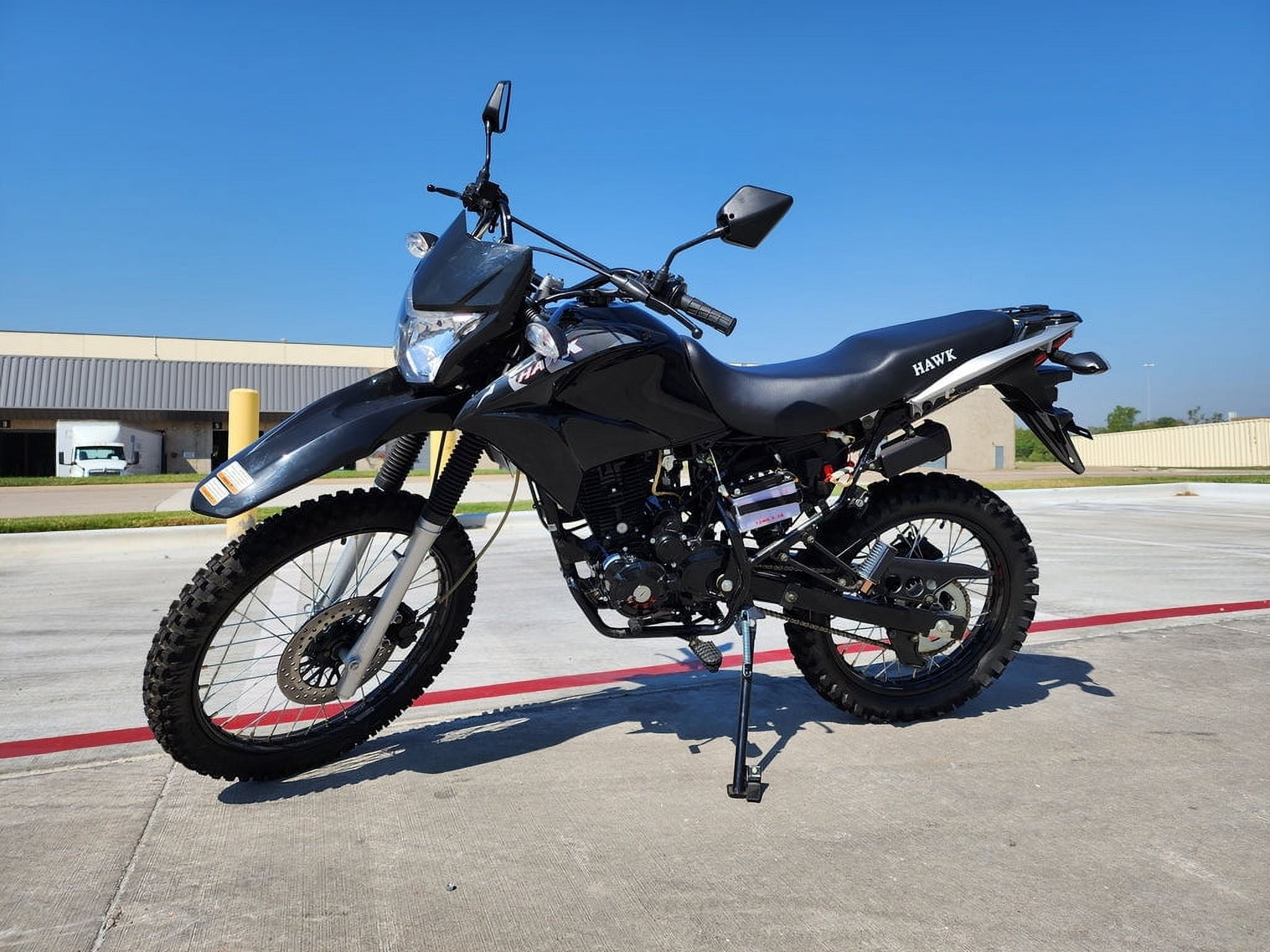RPS Hawk 250CC Dual Sports Dirt Bike Front Hydraulic Disc Brakes - High ...