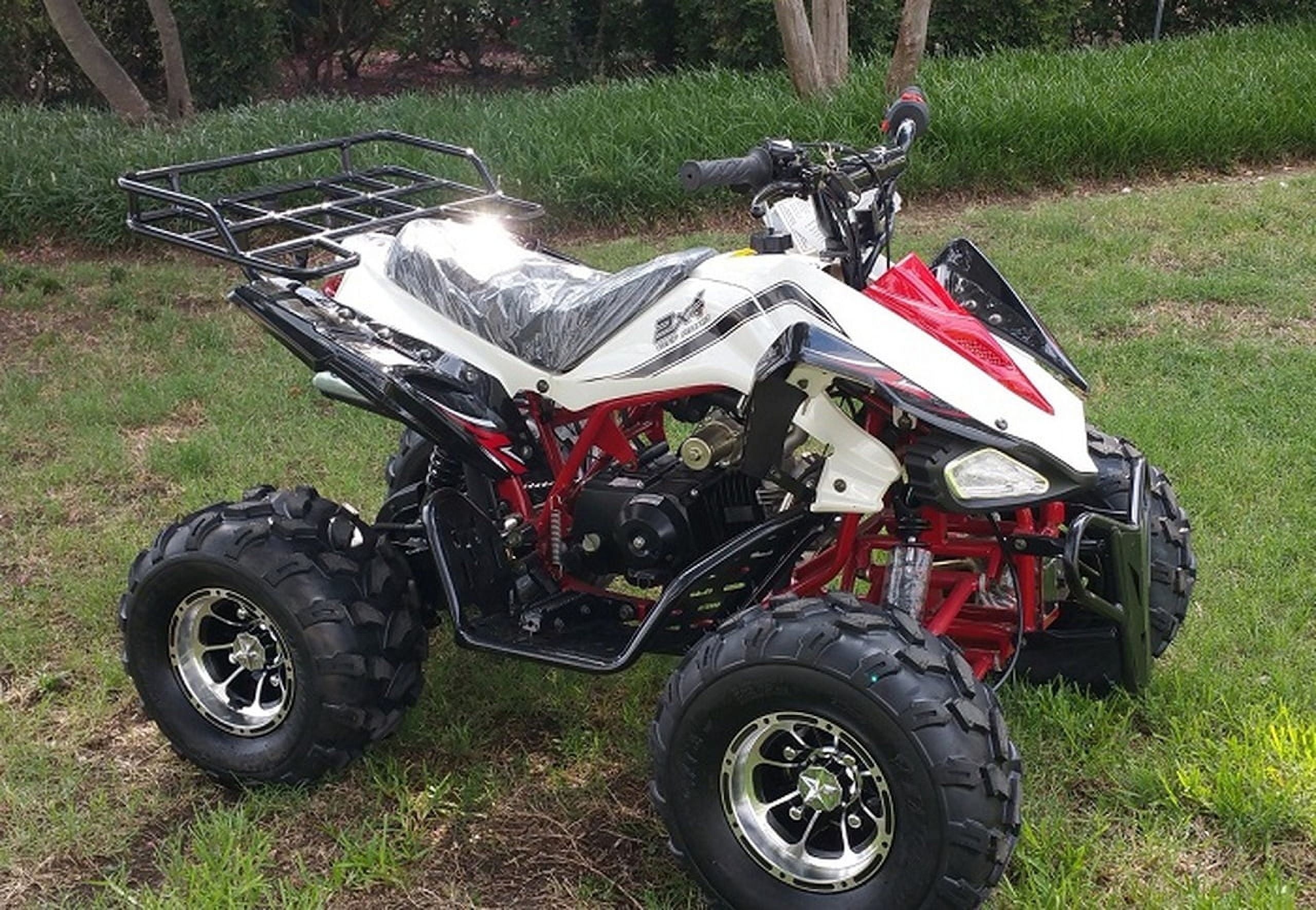 RPS High End JET-9 125 ATV with Upgraded Chrome Rims, Single Cylinder ...
