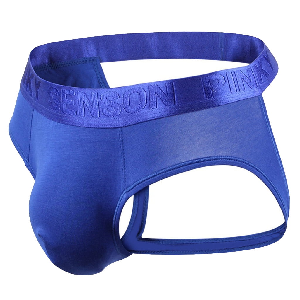 Rpvati Men Thong G String Athletic Backless G String Low Rise Solid