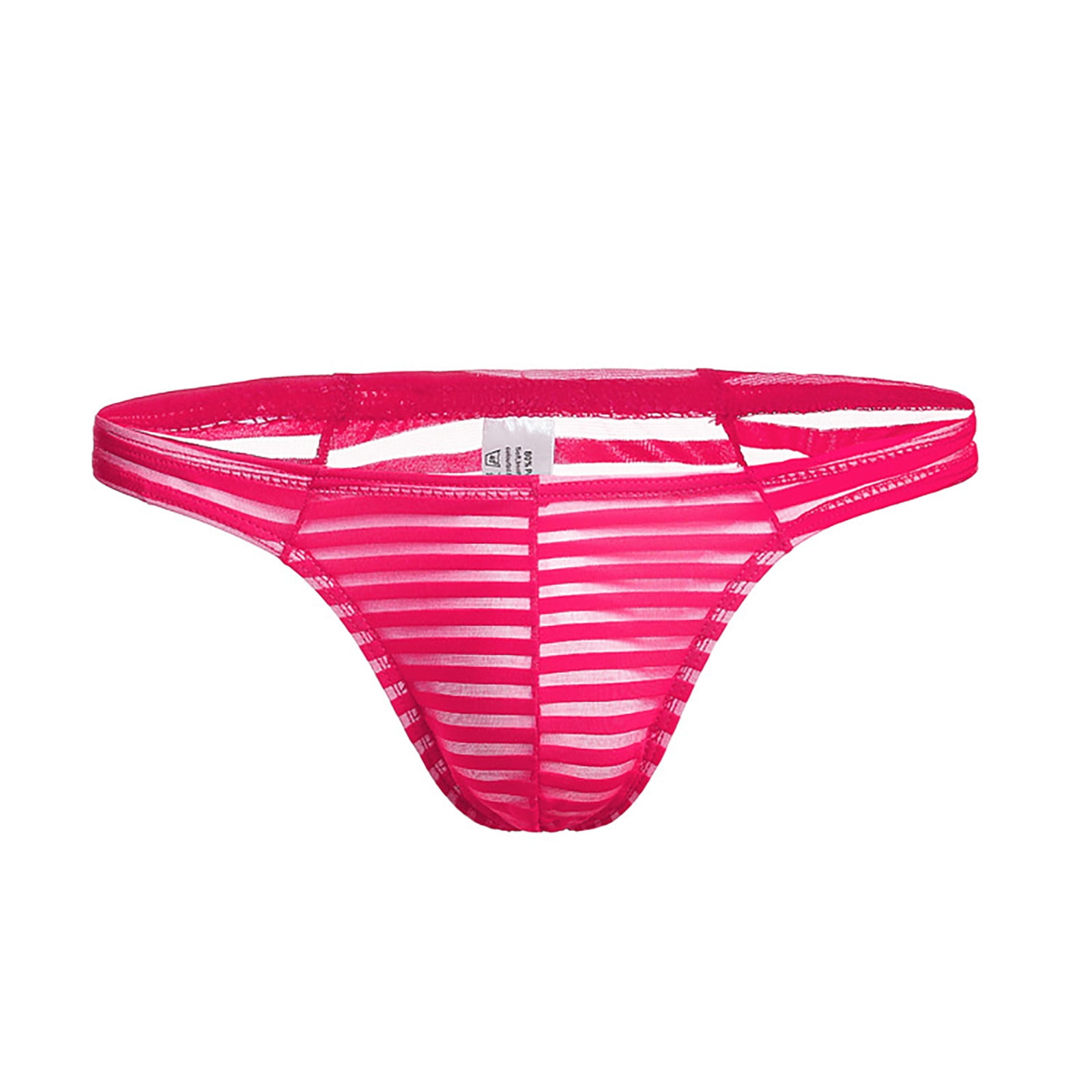 Rpvati Mens Thong Underwear G String Comfortable Low Rise Solid Color