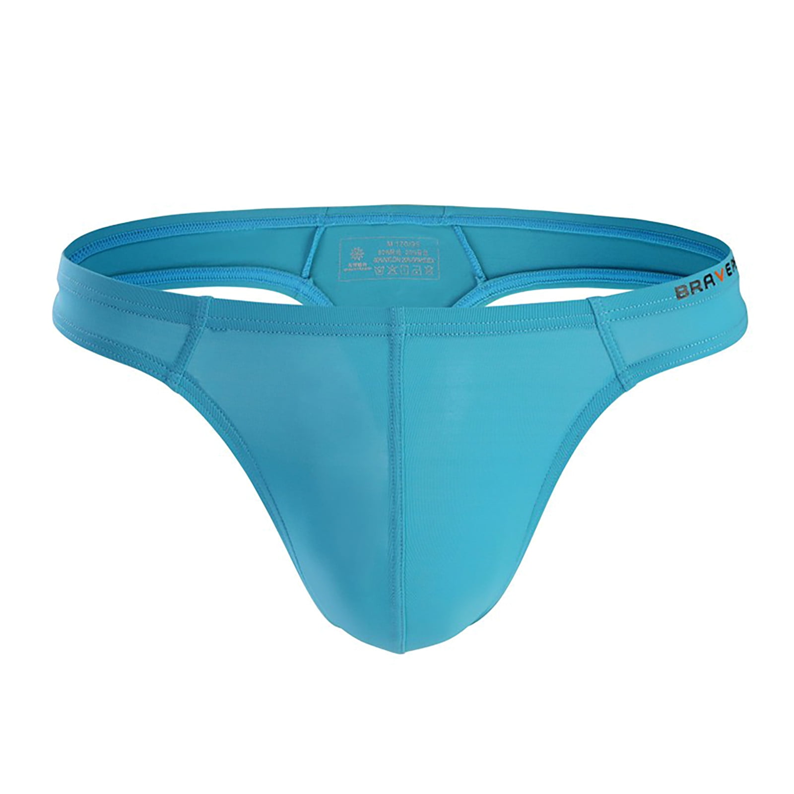Rpvati Mens G String Thong Panties Classic Low Rise Solid Color Mens