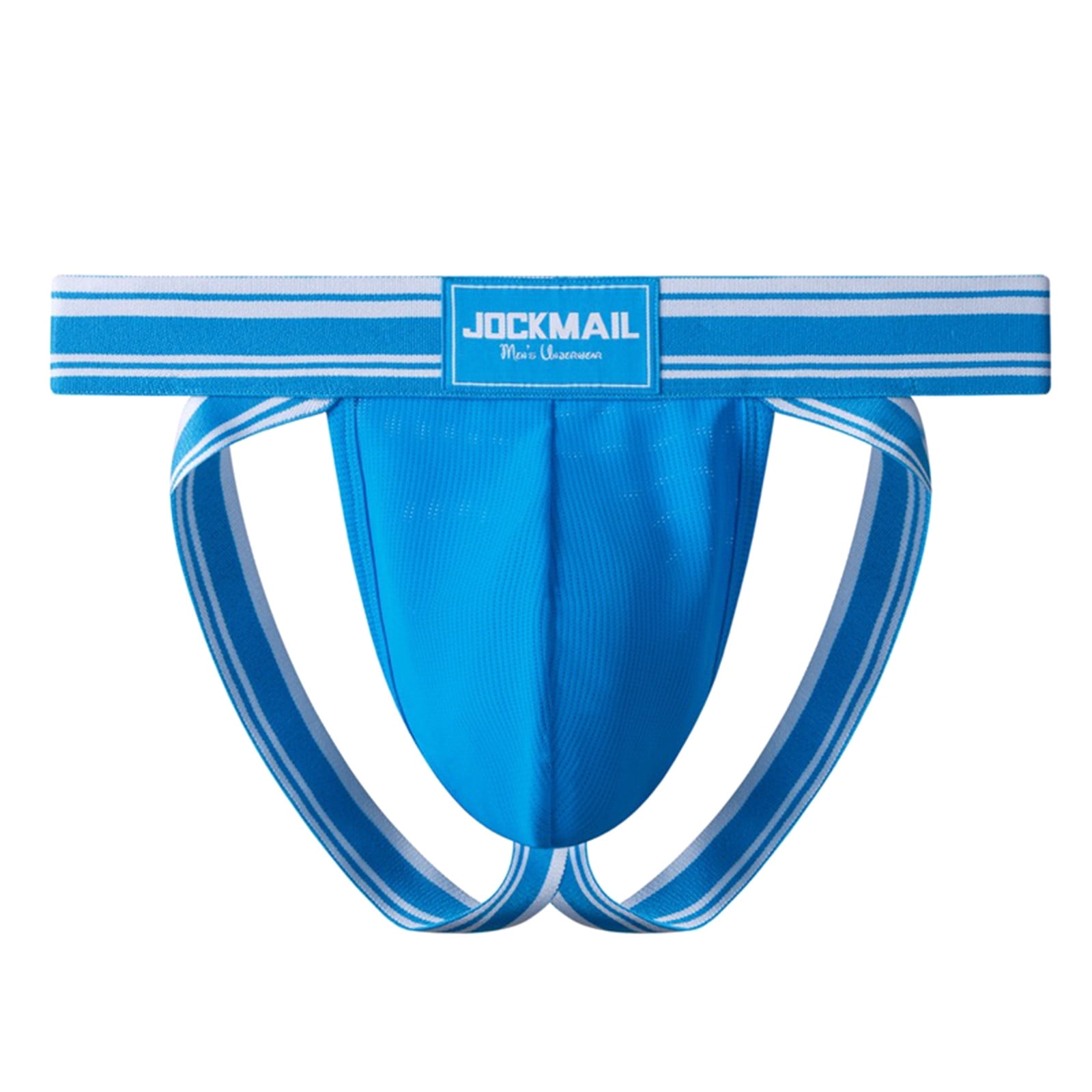 Rpvati Sexy Mens Thong Underwear Soft Jockstrap Low Rise Solid Color