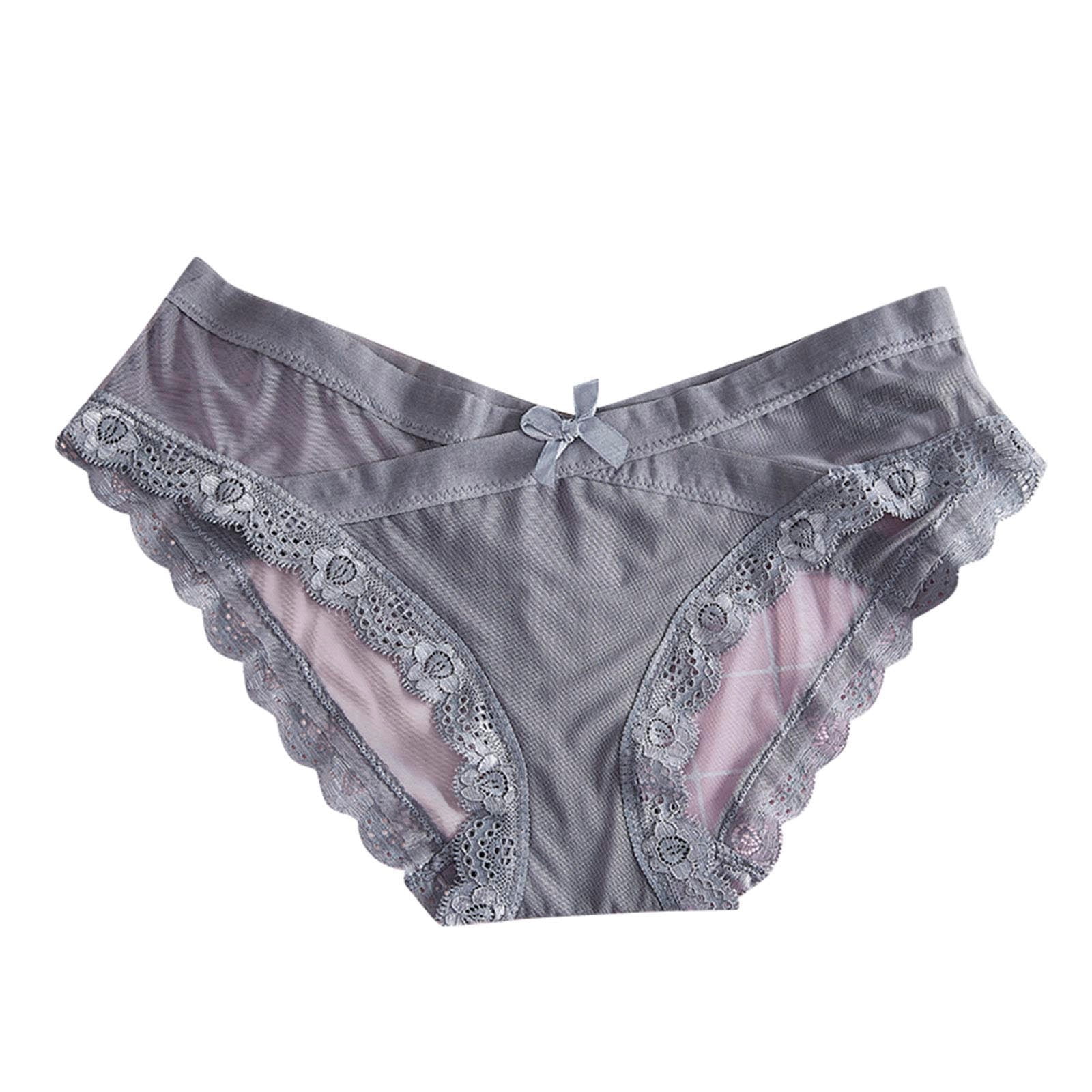 Rpvati Sexy Womens Underwear Bikini Sheer Cute Low Rise Panties