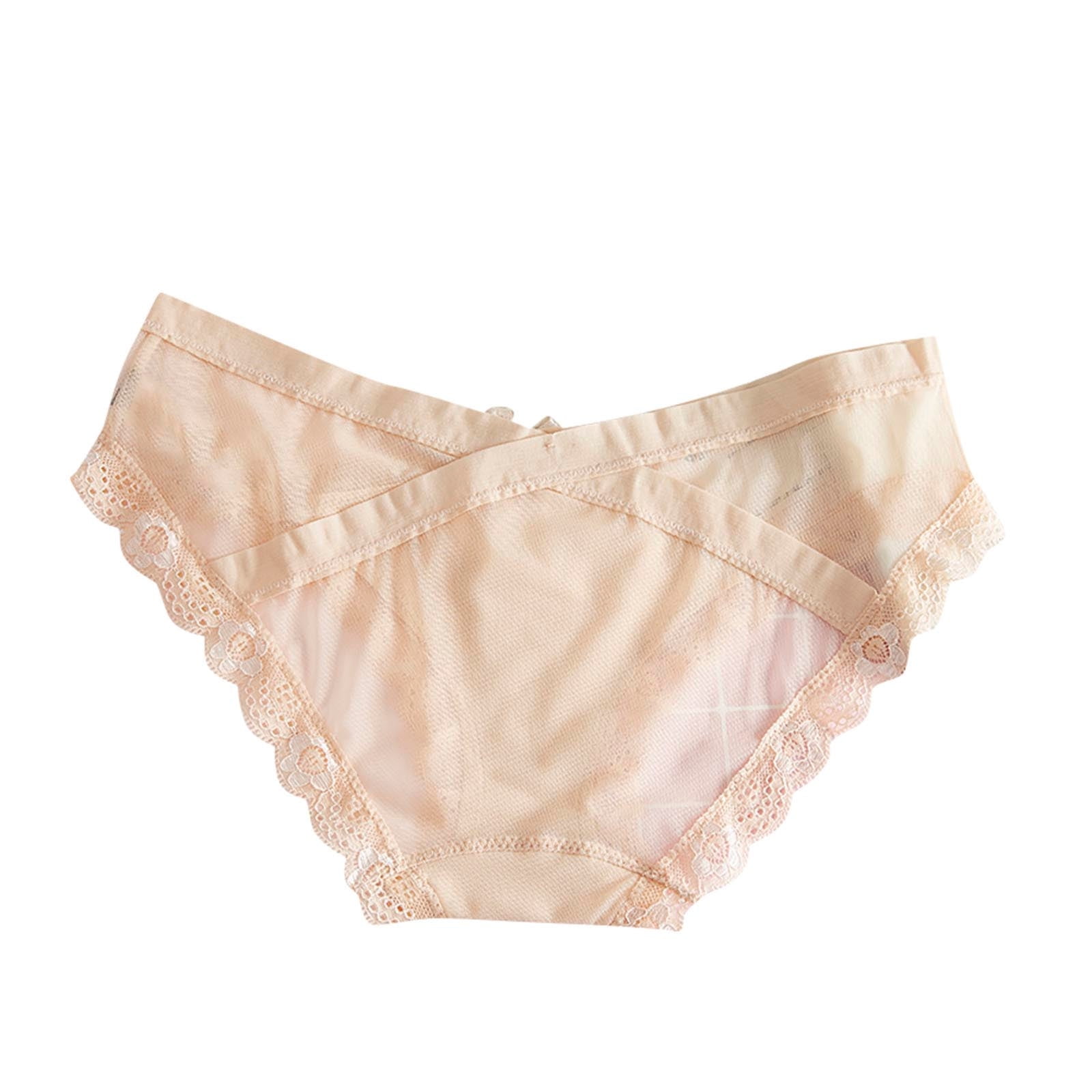 Rpvati Womens Underwear Pack Bikini Sheer Hipster Lace Panties Cute