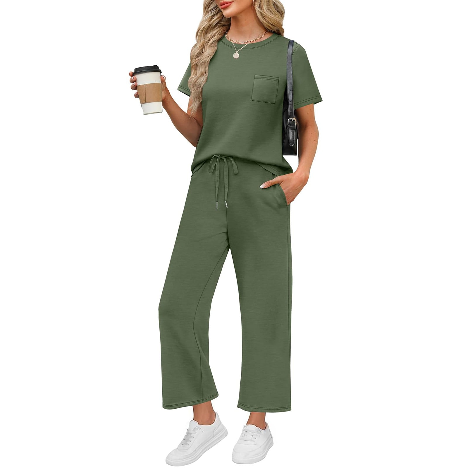 RPVATI formal Two Piece Sets for Women Summer Outfits Casual Short ...