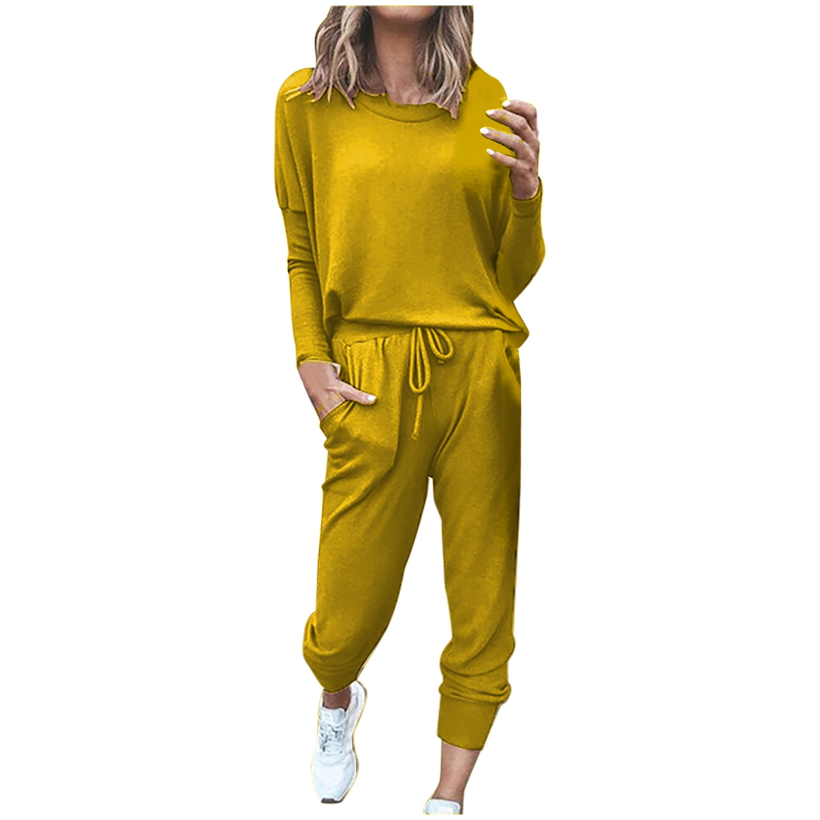 RQYYD Sweatsuits for Women 2 Piece Lounge Sets for Women Sweatsuits ...