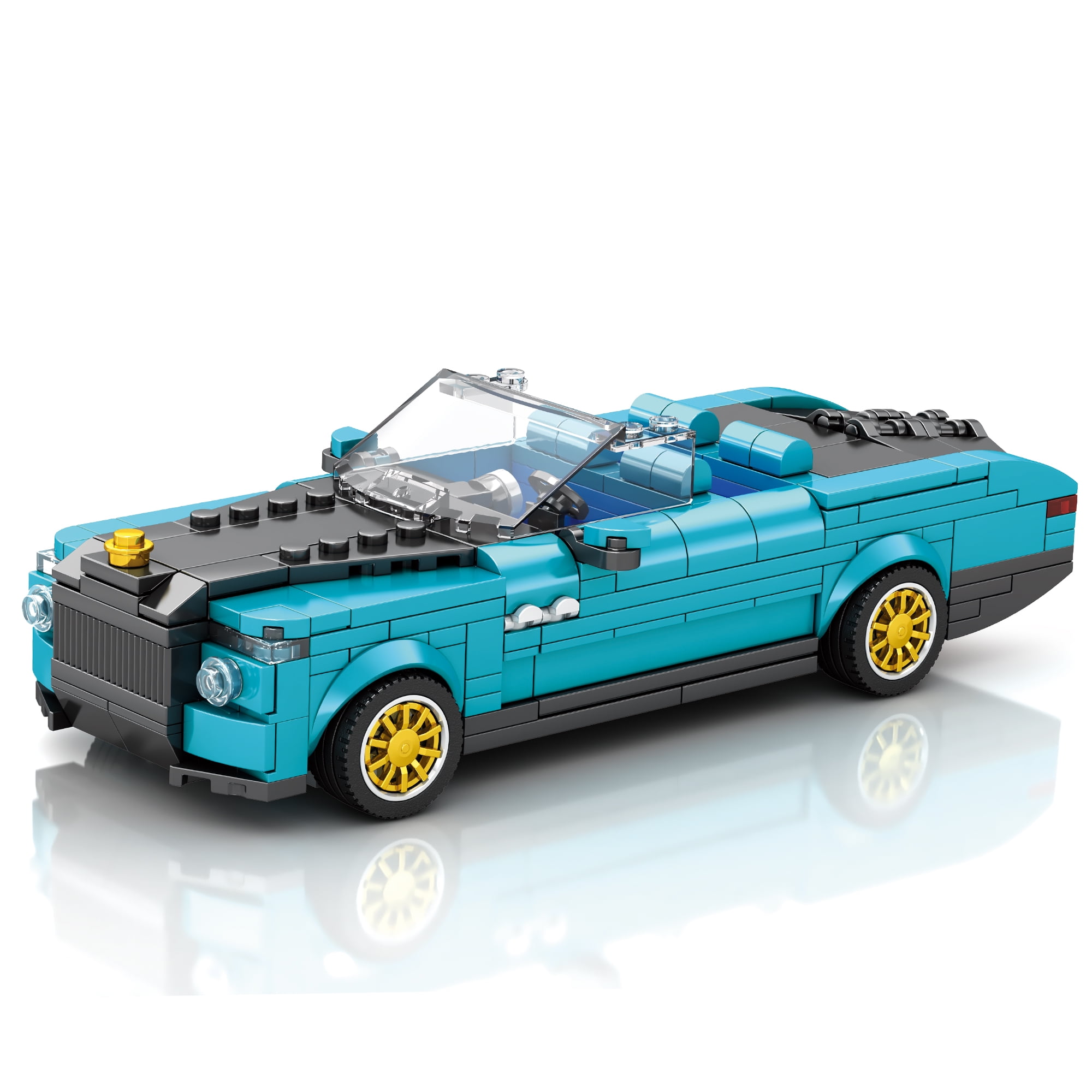 RR Boat Tail Car Building Set, Super Car MOC Building Block Toys ...