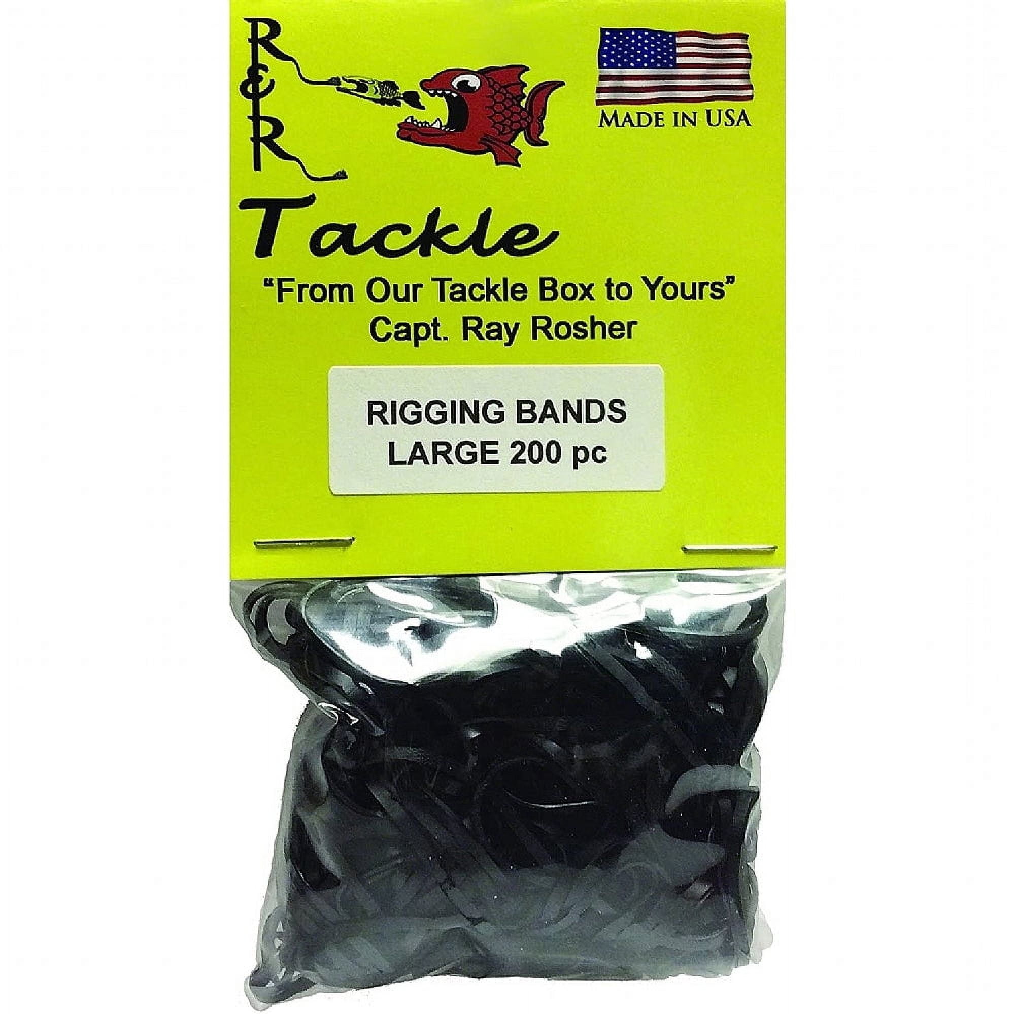 RR Tackle Black Rigging Bands - Walmart.com