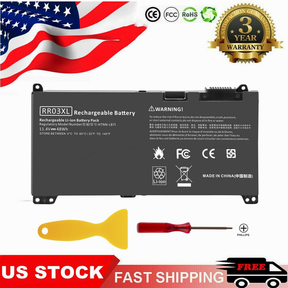 RR03XL BATTERY For HP PROBOOK 430 440 450 470 G4 G5 Series 851610-850 ...