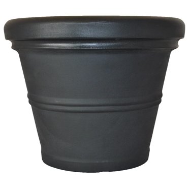 Crescent Garden (#A265017) Brunello Classic Rolled-Rim Planter, Wthrd ...