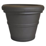 RR20ES Classic Rolled Rim Garden Planter, 20", Espresso - Walmart.com
