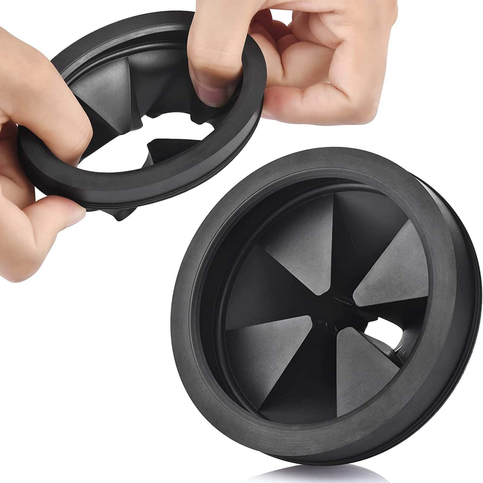 RRCSS Garbage Disposal Splash Guard,Upgraded Epdm Rubber,For 3 3/8" Qcb ...