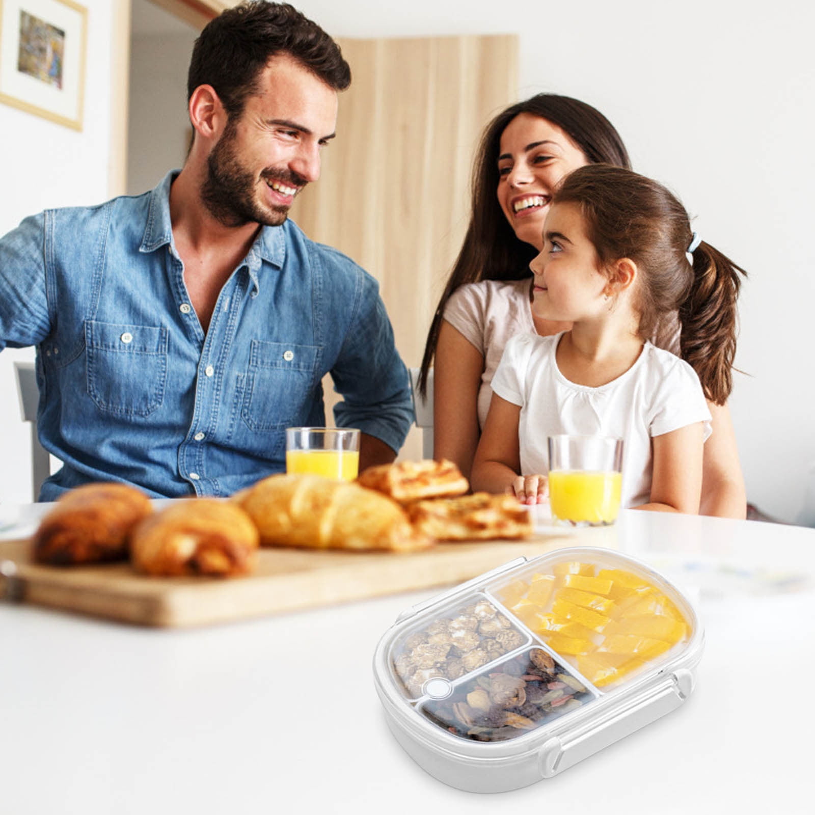 RRCSS Large Capacity Fruit Lunch Box For Primary School Students ...